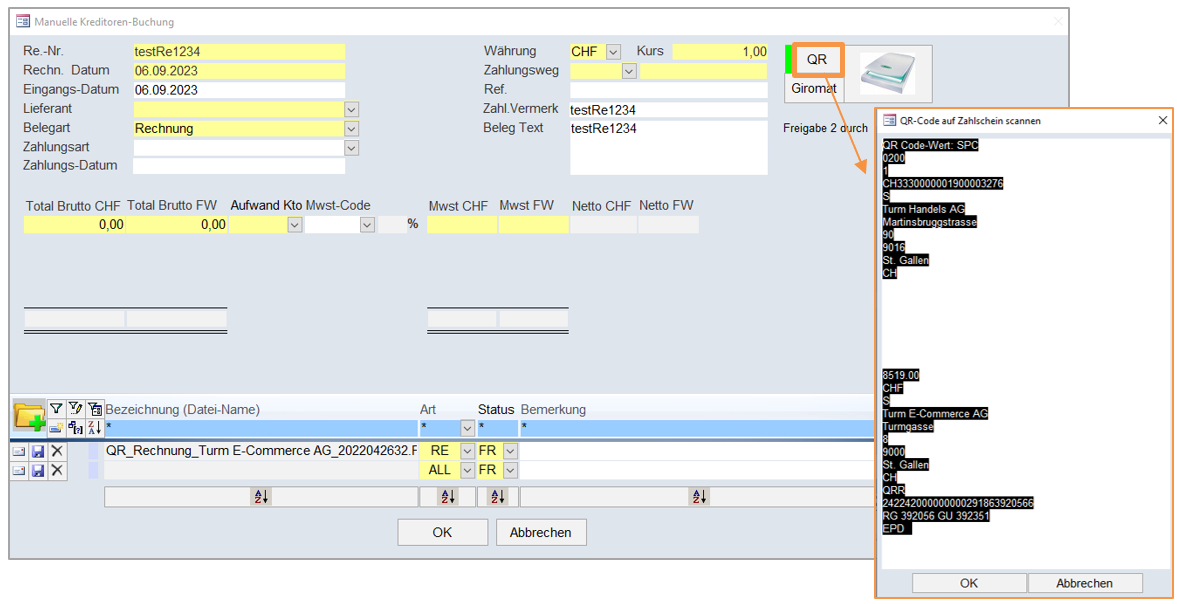 QR-Code aus PDF automatisch einlesen - CMC Unique Solutions
